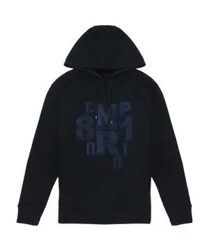 Emporio Armani Embroidered Logo Hoodie