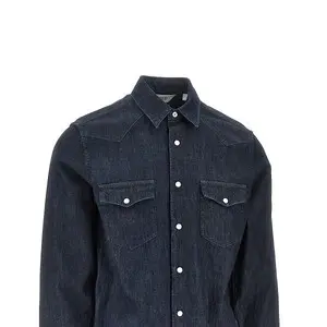 Aspesi Pointed Collar Long-sleeved Shirt