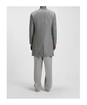 Hugo Boss Detachable Inner Coat - Gray Pattern