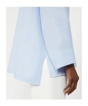 Max Mara Cantico Mandarin Collar Shirt With Pocket
