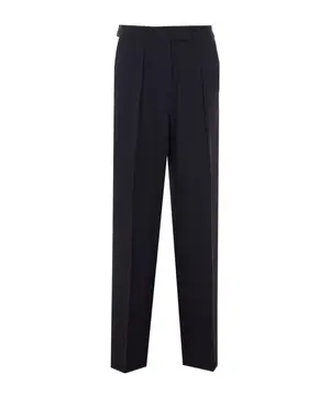 Patrizia Pepe Wide-leg Pants With Side Stripe Detail