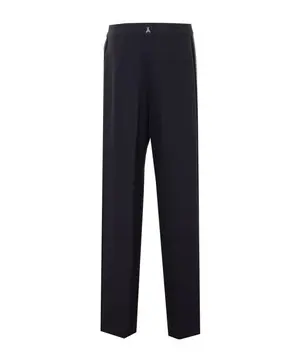 Patrizia Pepe Wide-leg Pants With Side Stripe Detail
