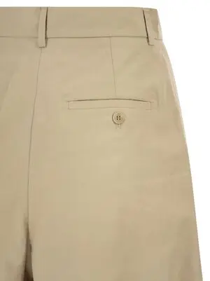 Max Mara Cuba Pleated Bermuda Shorts