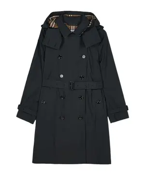 Burberry Telford Hooded Windbreaker - Black