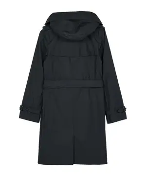 Burberry Telford Hooded Windbreaker - Black