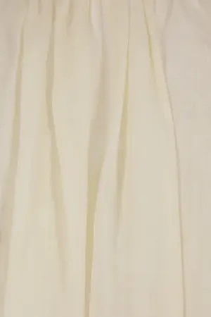 Dries Van Noten Long Sleeve Ruffle Shirt - Ivory