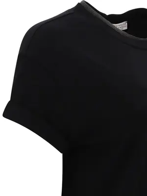 Brunello Cucinelli Embellished Crewneck T-shirt