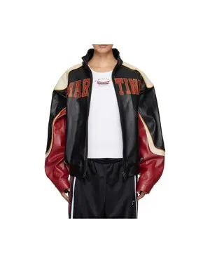 Martine Rose Zip-up High Neck Jacket