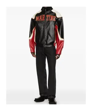 Martine Rose Zip-up High Neck Jacket