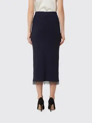 Arch4 Lace Trim Knitted Skirt