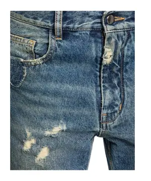 ANN DEMEULEMEESTER Distressed Flared Jeans