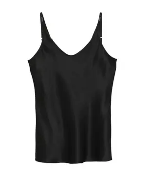 Brunello Cucinelli V-neck Tank Top - Black