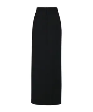 THE ROW Roux Belt-loops Maxi Skirt - Black