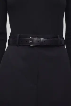 THE ROW Roux Belt-loops Maxi Skirt - Black