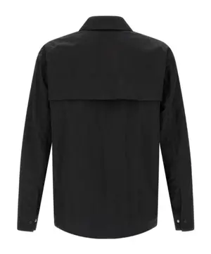 Herno Crinkled Dobby Shacket Jacket