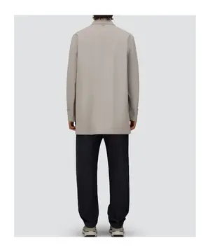 Herno 3-layer Wool Coat - Pearl Grey