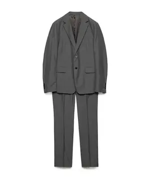 Prada Single-breasted Silk Suit