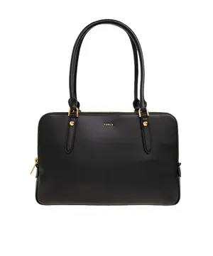 Furla Giulia Large Shoulder Bag - Black