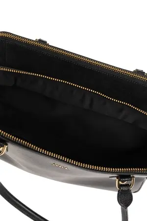 Furla Giulia Large Shoulder Bag - Black