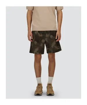 Herno Floral Print Swim Shorts - Mud