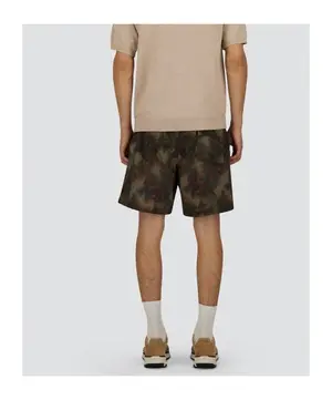 Herno Floral Print Swim Shorts - Mud