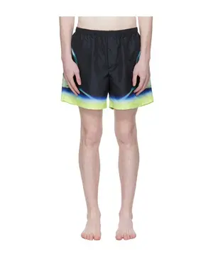 Casablanca Orchid Graphic Swim Shorts