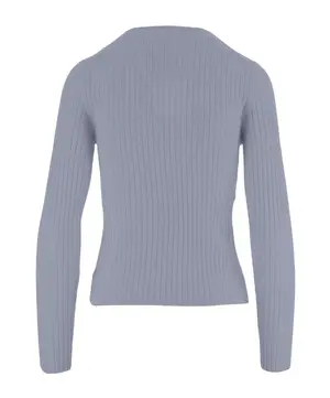 Arch4 Ribbed V-neck Cardigan Sweater
