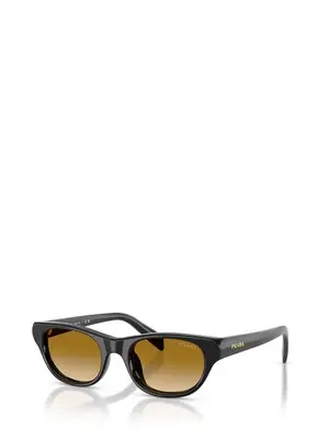 Prada Oval Frame Sunglasses