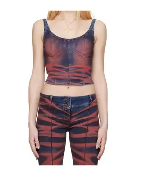 KNWLS Harley Corset Top - Nude