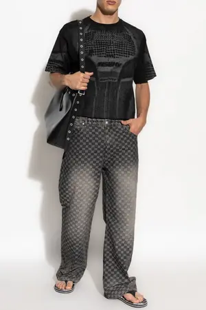 MISBHV Textured-print T-shirt