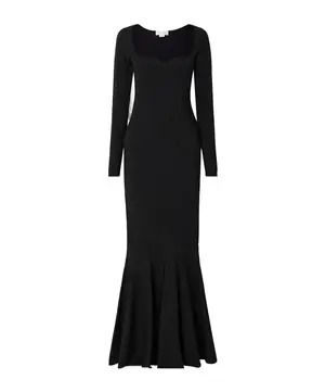 Stella McCartney Flared Stretch-jersey Bustier Gown