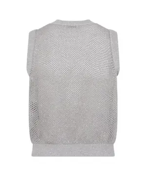 Peserico Open-knit Vest