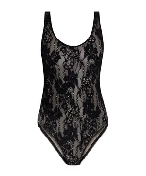 Zimmermann Floral-lace Camisole Bodysuit