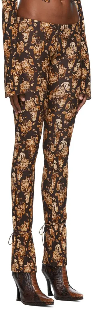 KNWLS All-over Print Trousers - Multi-color