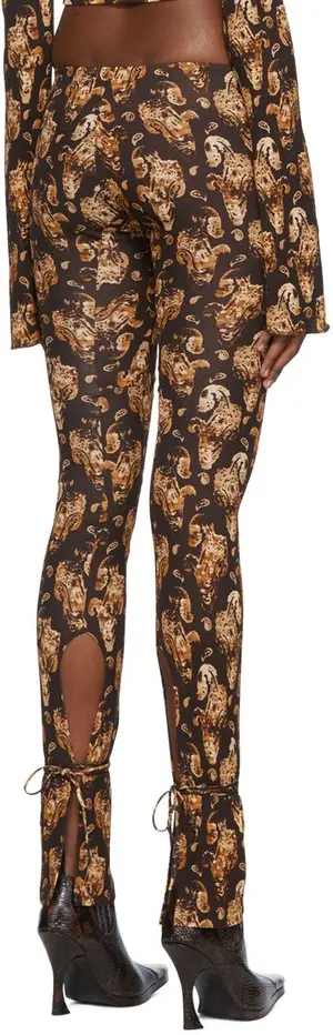 KNWLS All-over Print Trousers - Multi-color