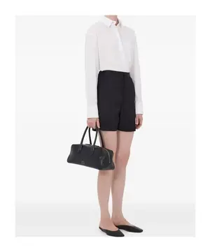 Loulou De Saison Ivan Baggy Shorts - Black