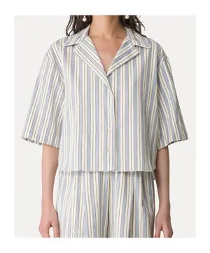 FORTE_FORTE Striped Shirt