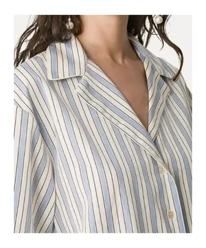 FORTE_FORTE Striped Shirt