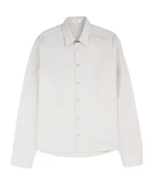 RIER Long-sleeved Shirt - Light Grey