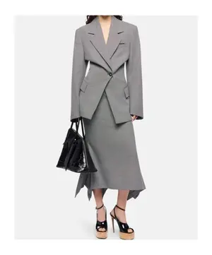 Attico Single-breasted Tailored Blazer