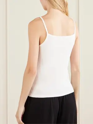 THE ROW Denzel Tank Top - White