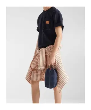 Fendi Logo Patch Crewneck T-shirt