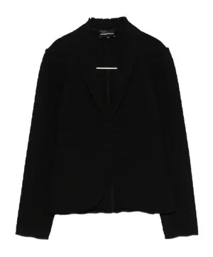 Emporio Armani Textured Outerwear For Women