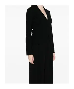 Emporio Armani Textured Button-up Jacket