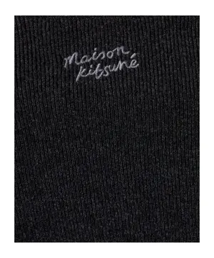 Maison Kitsuné Crew Neck Long Sleeve Top