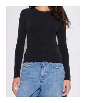 Maison Kitsuné Crew Neck Long Sleeve Top