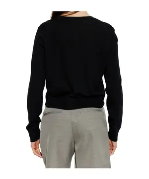 ANINE BING Button-fastening Cardigan - Black
