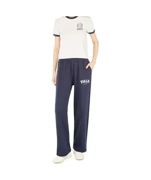 SPORTY  RICH Sporty & Rich Elastic Waist Sports Pants