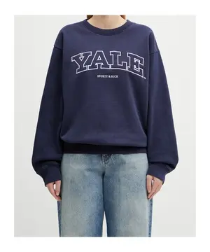 SPORTY  RICH Sporty & Rich Long Sleeve Sweatshirt