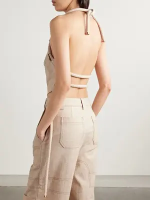 Cult Gaia Themis Rope-detail Tank Top - Beach Color
